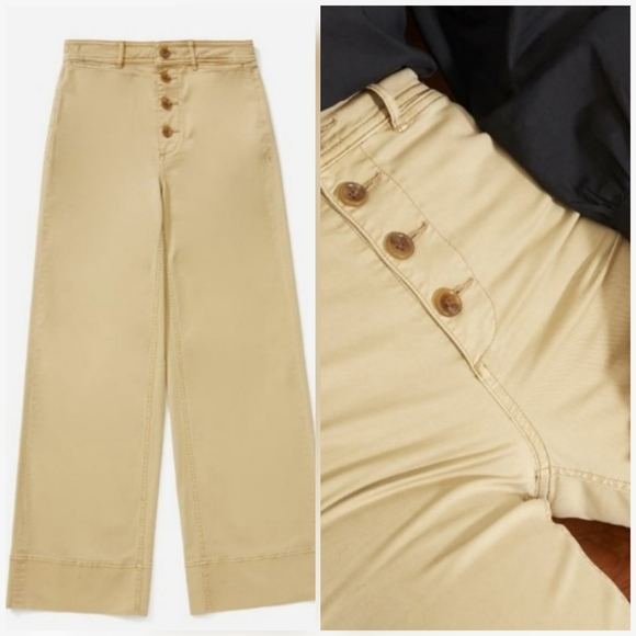 Everlane | Pants & Jumpsuits | Everlane Chino Khakis Button Fly Pants | Poshmark